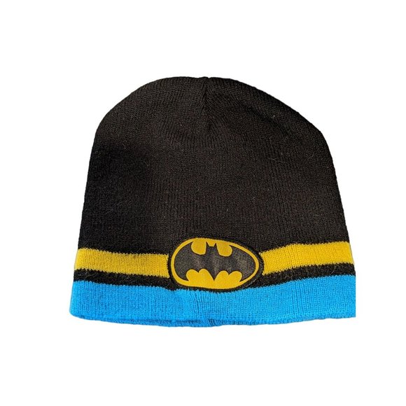 DC Comics | Accessories | Batman Beanie Winter Hat Youth Skull Cap Bat ...
